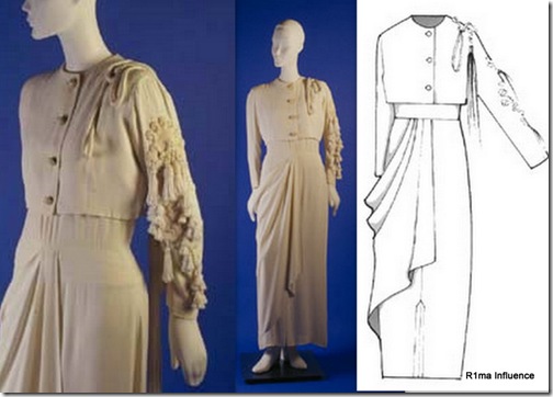 Complicated Dress Patterns by Gilbert Adrian | Influence and Stardoll